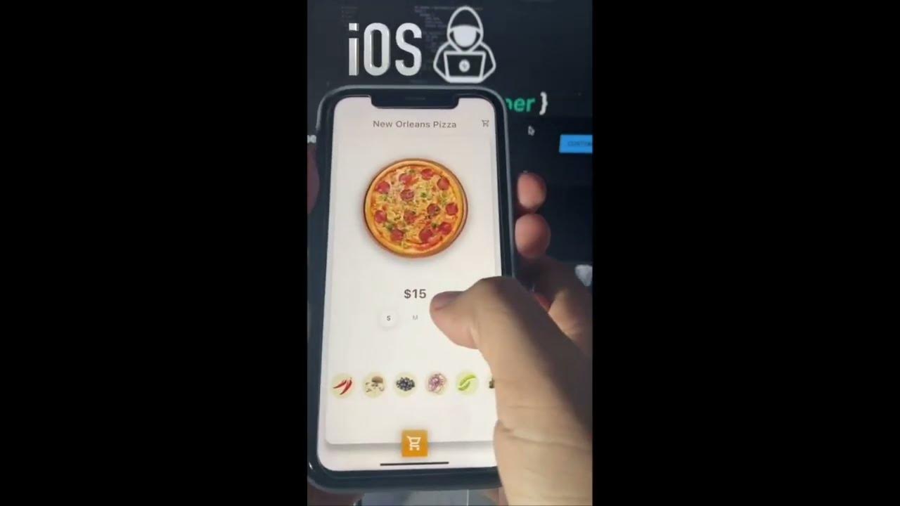 Flutter Pizza App IOS/Android - YouTube