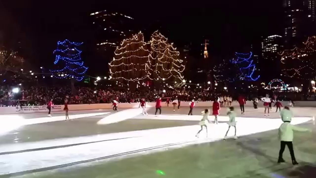 Frog Pond Skating Spectacular Finale Skate - YouTube