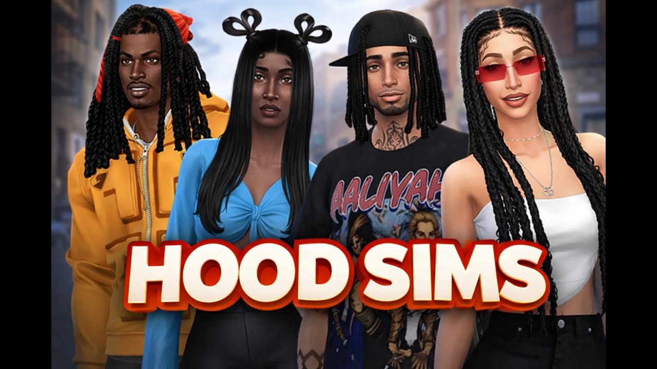 Creating Hood Sims The Sims 4 Hood Edition - YouTube