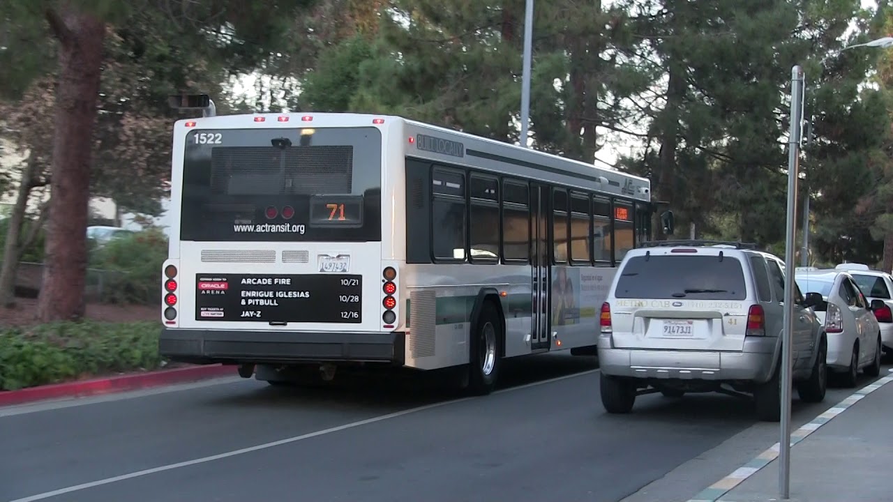 AC Transit - Gillig Advantage Route 71 #1522 - YouTube