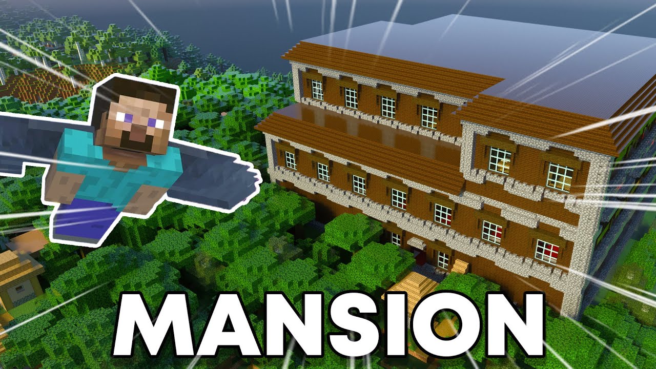 I Found a Secret Woodland Mansion in Minecraft (#21) - YouTube