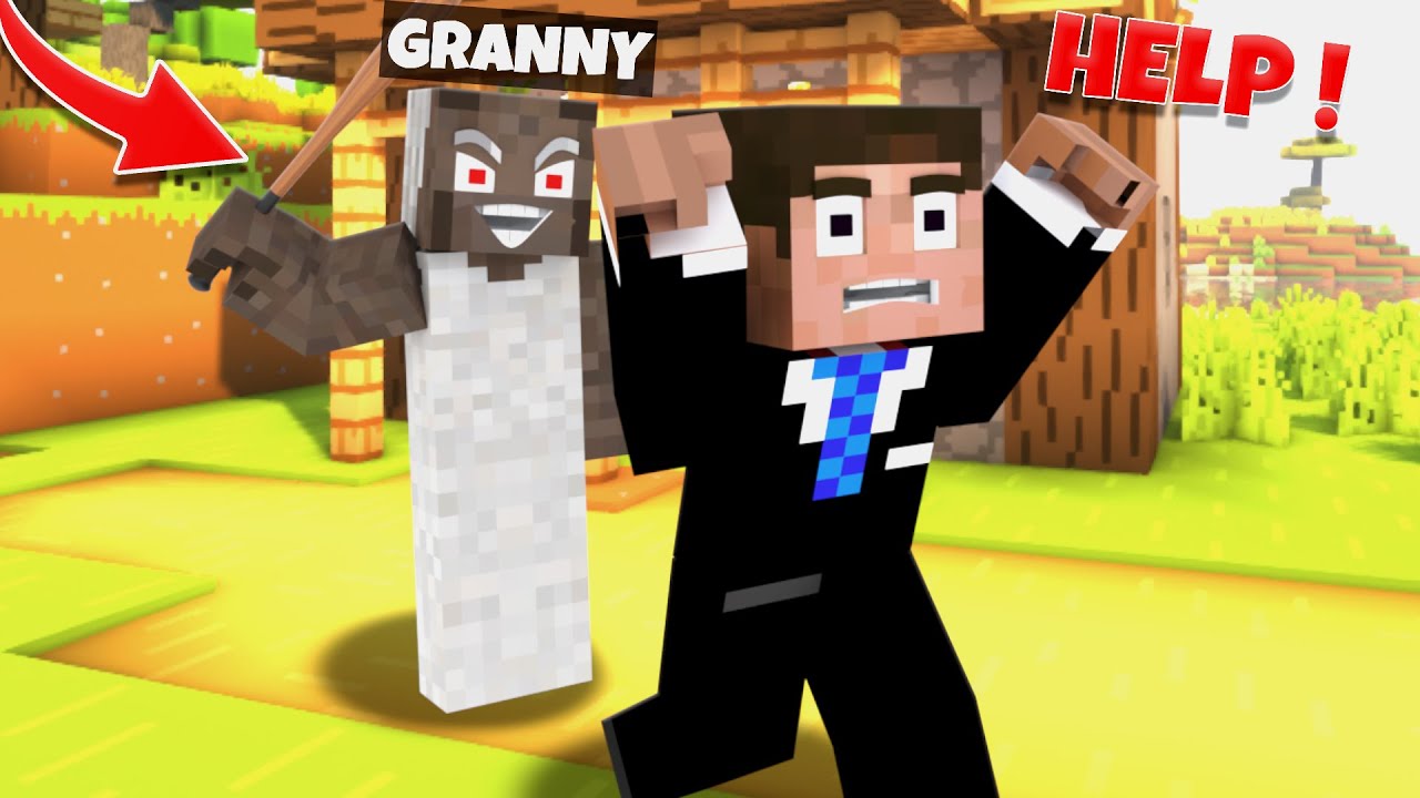 I VISITED GRANNY HOUSE IN MINECRAFT 😎 - YouTube