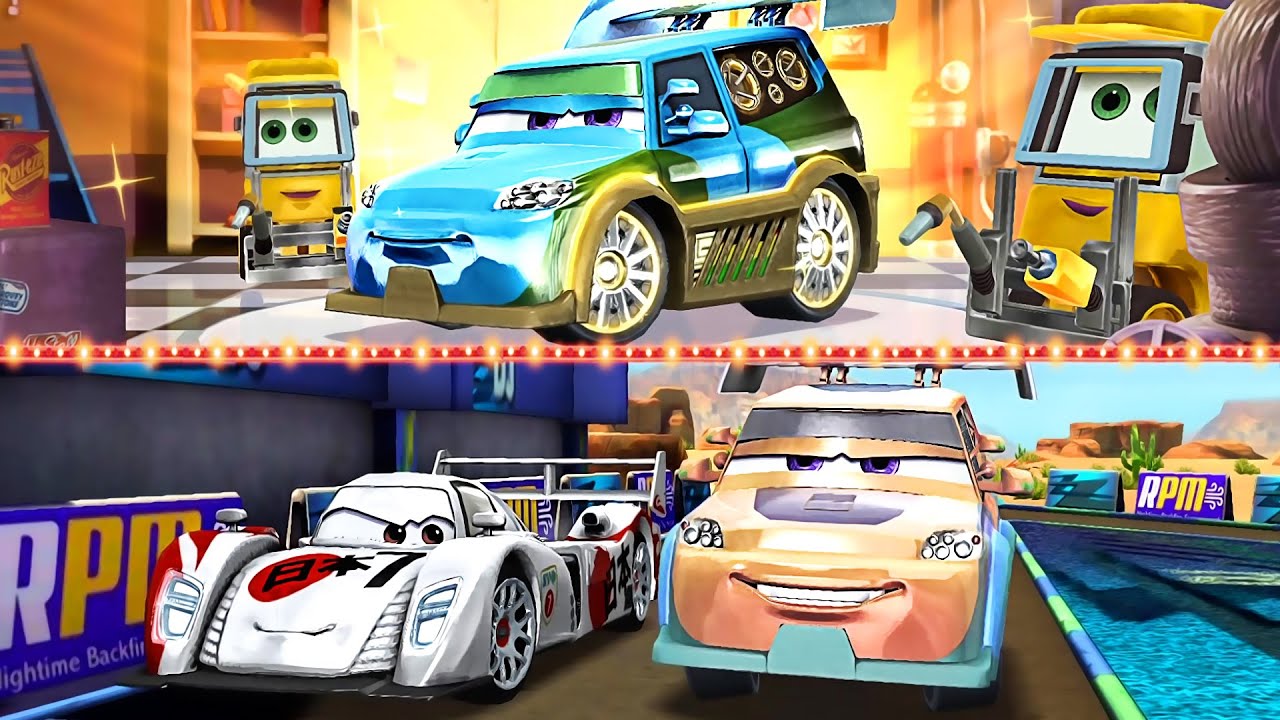 Cars: Fast as Lightning - (DJ VS Shu Todoroki) Racer - GamePlay - YouTube