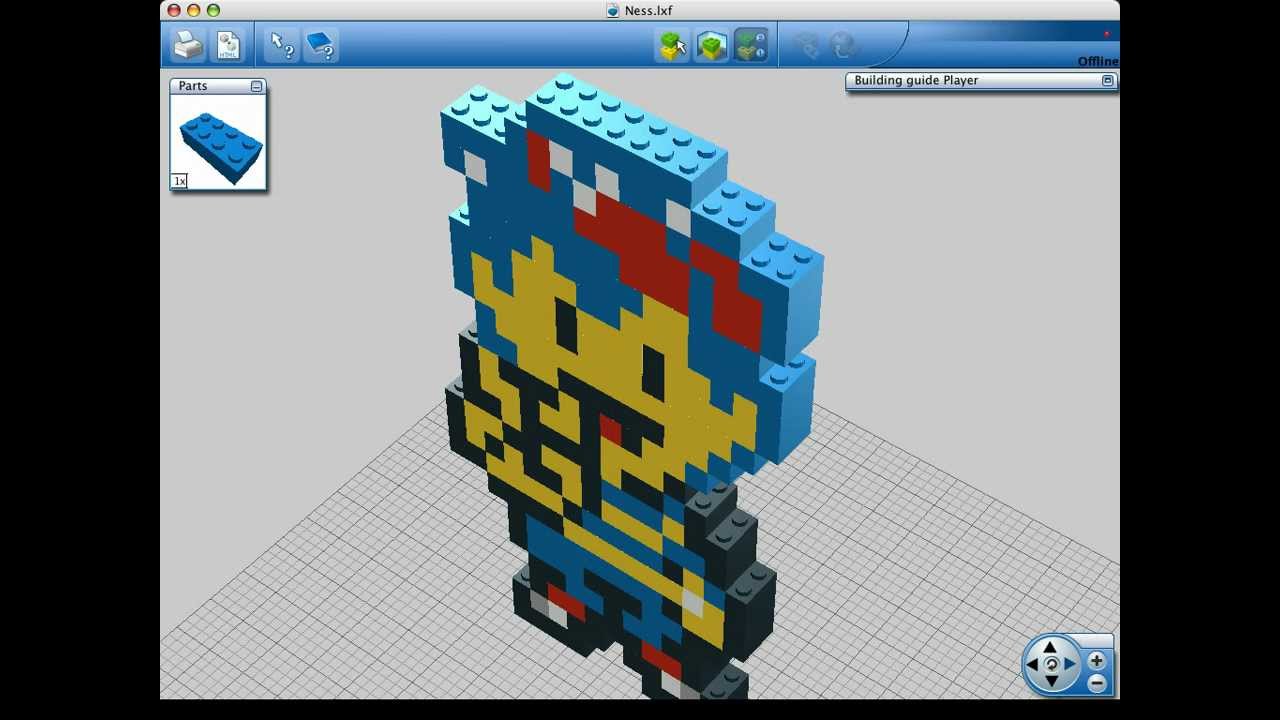 How To Build A Lego Ness - YouTube