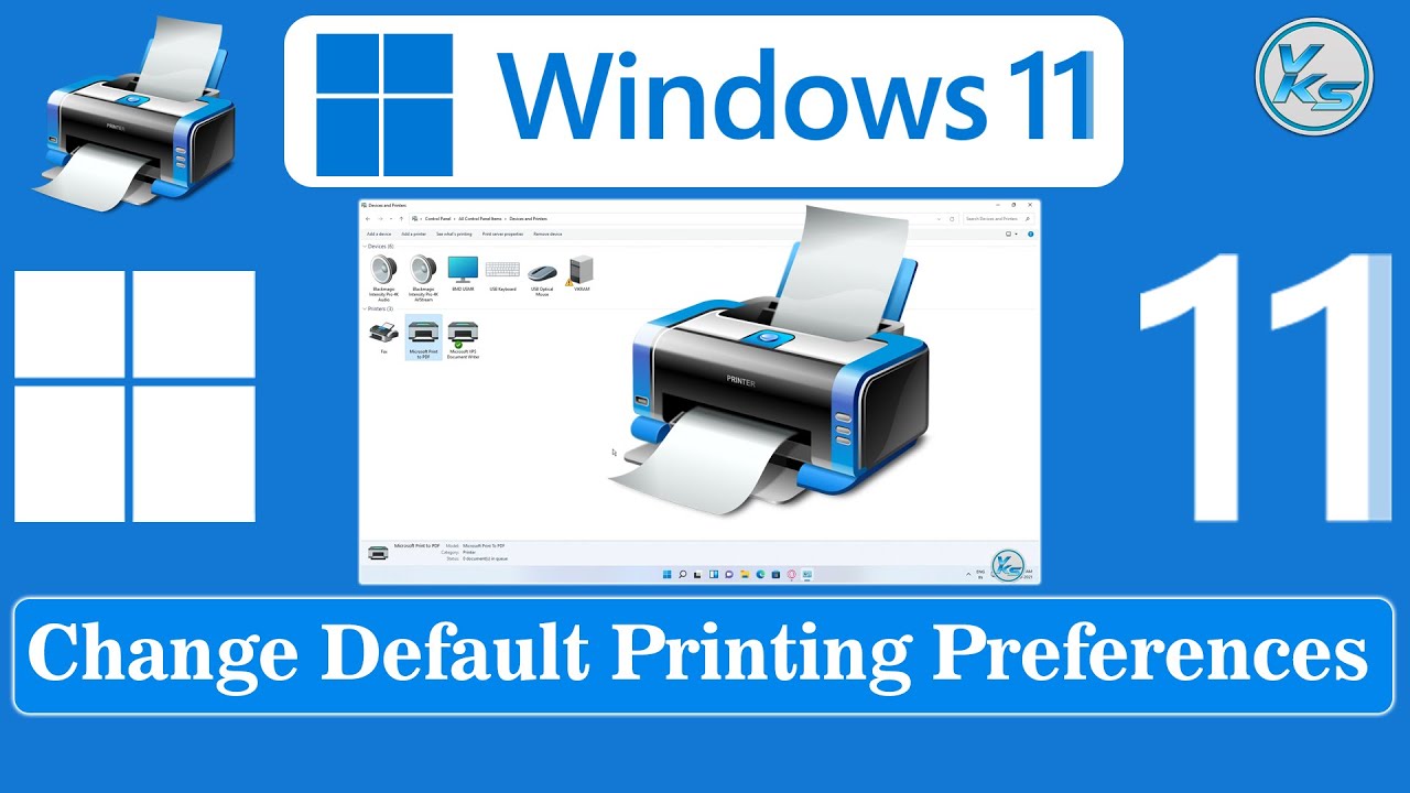 How To Change Default Printing Preferences In Windows 11 YouTube How To Change Default Printing Preferences In Windows 11 YouTube