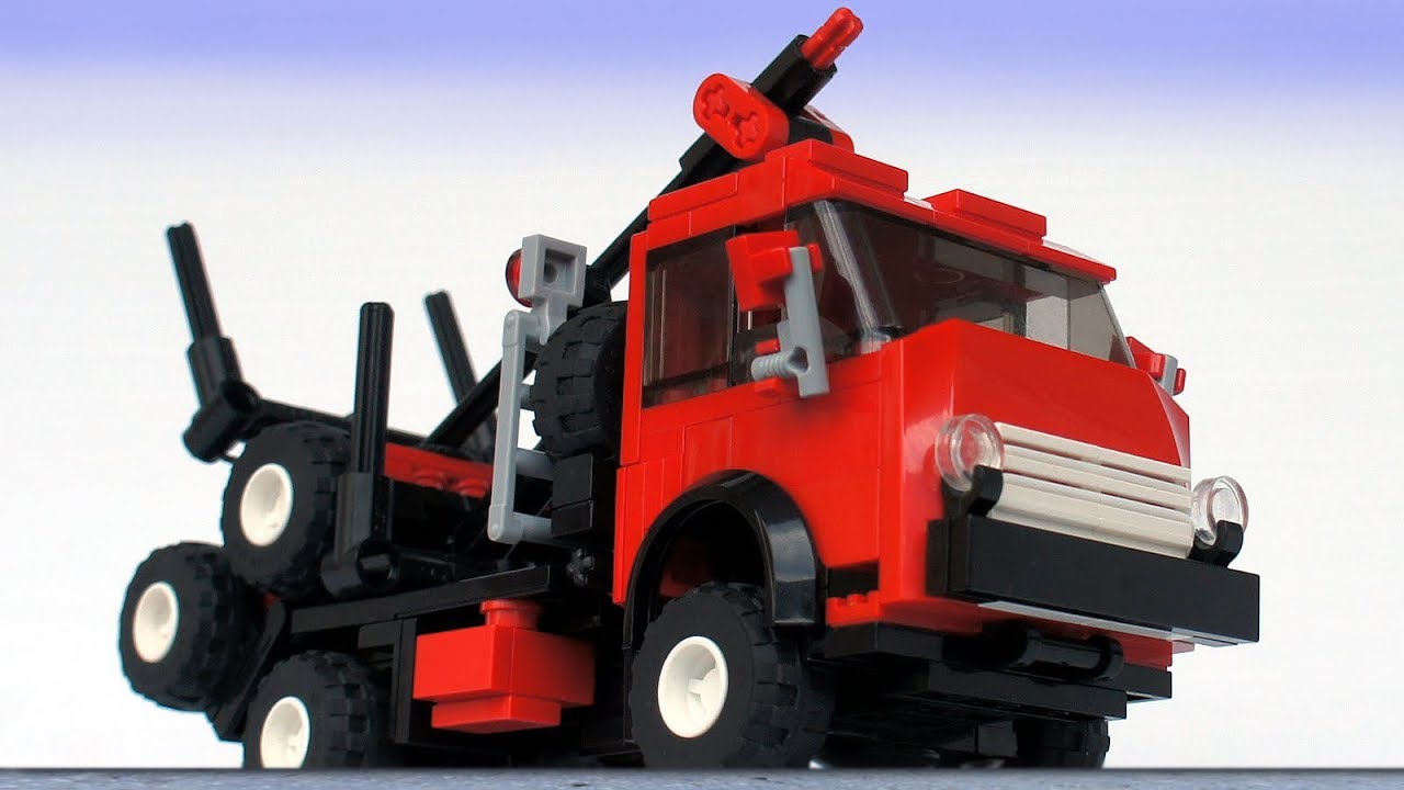 МАЗ-509(А) из Lego (мини-инструкция) - YouTube