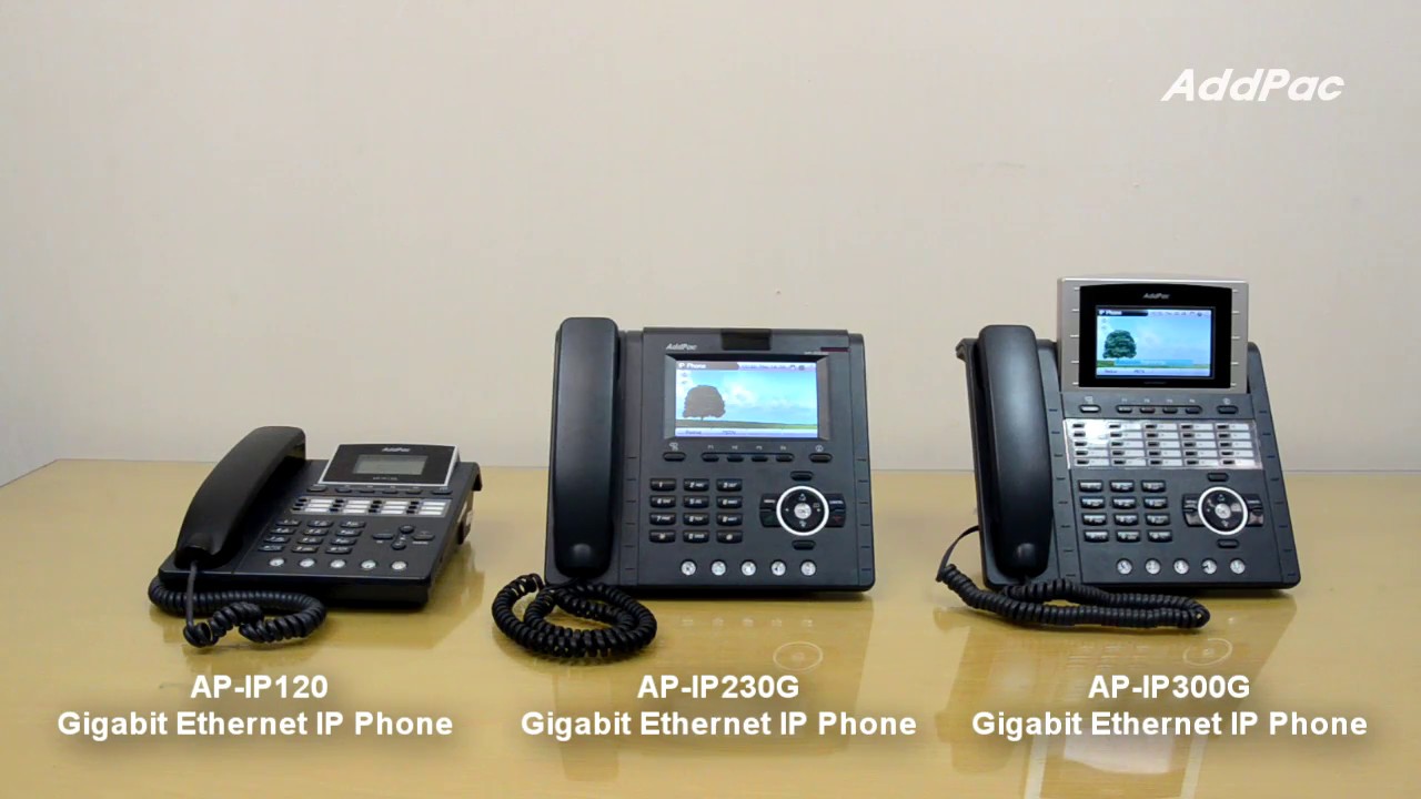 Gigabit IP Phone Solution (기가비트 IP 전화기 솔루션) | AddPac - YouTube