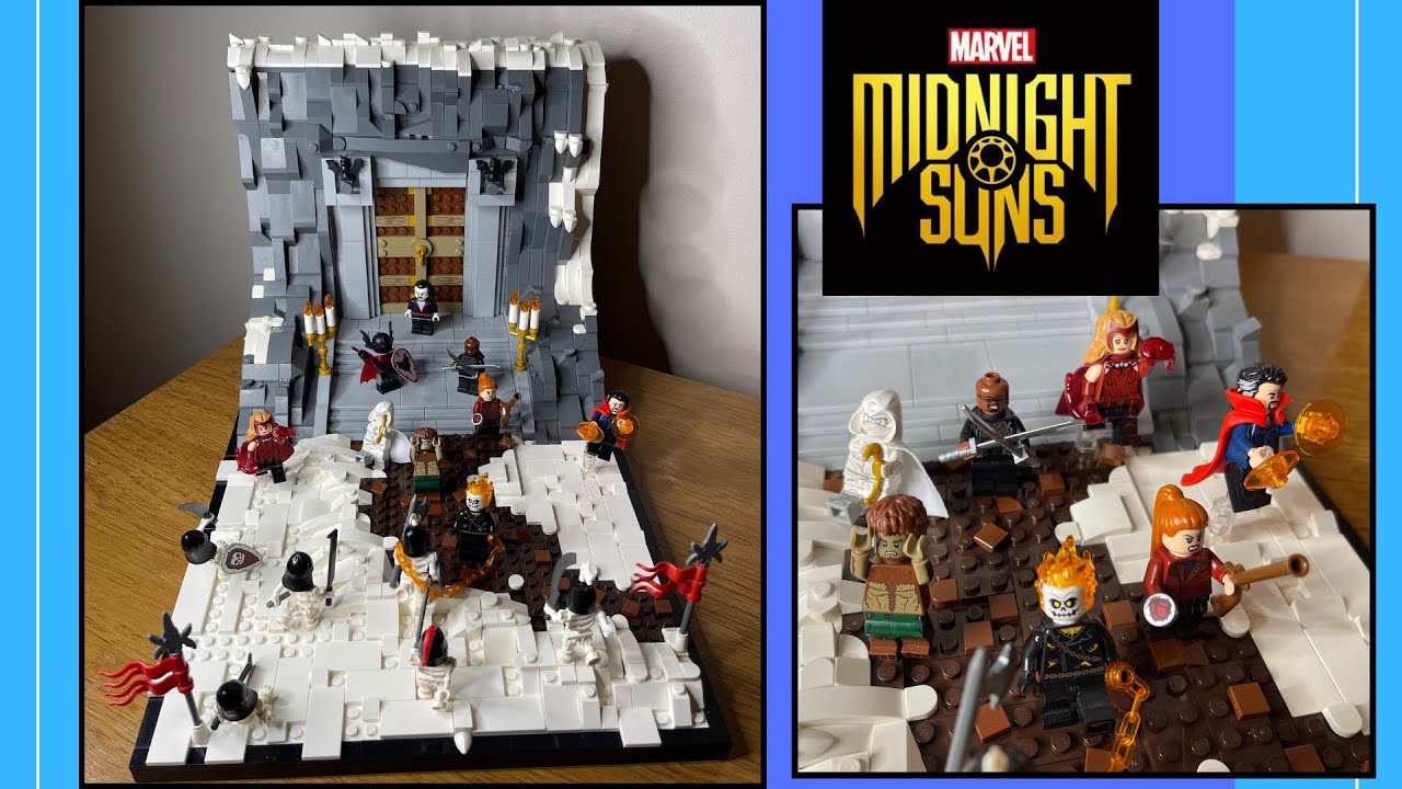 Lego Midnight Sons MOC // Vampire Fortress - YouTube