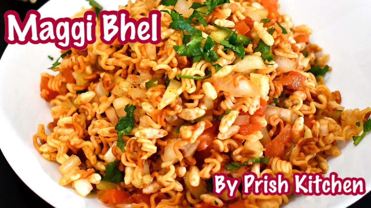 Maggi Bhel | मैगी भेल| Quick & Easy Snack Recipe| Instant 5 minutes ...