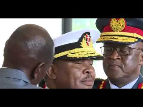 Swearing-in of the Kenya Defence Forces Vice Chief and Service ...