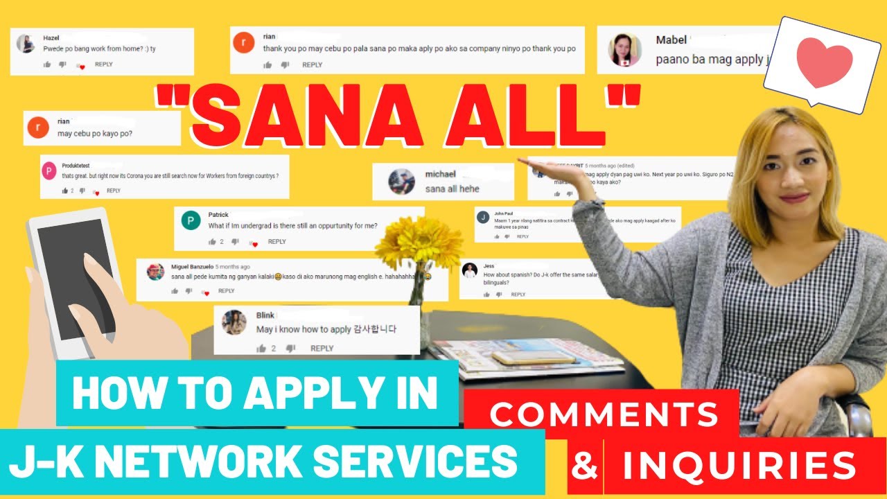 STEPS ON HOW TO APPLY IN J-K NETWORK SERVICES + Response to commonly ...