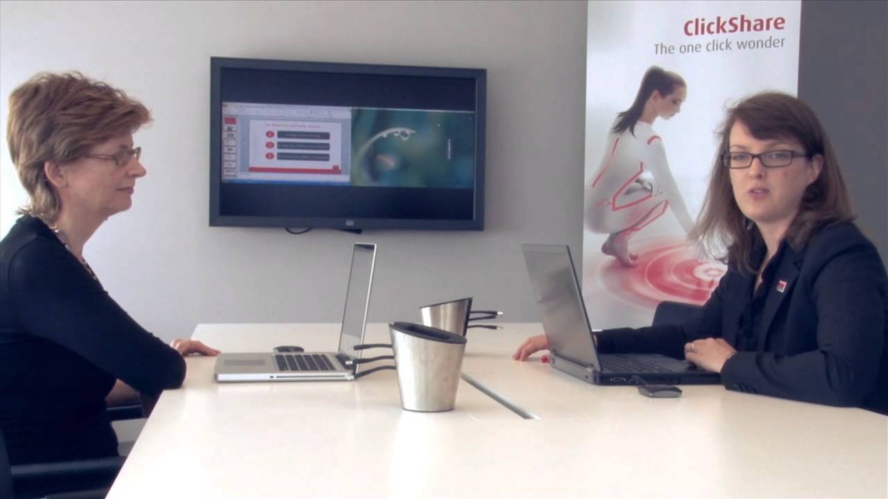 How to use Barco ClickShare - YouTube