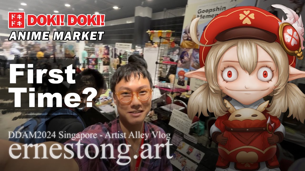 Doki Doki Anime Market Singapore 2024 - My First Artist Alley ...