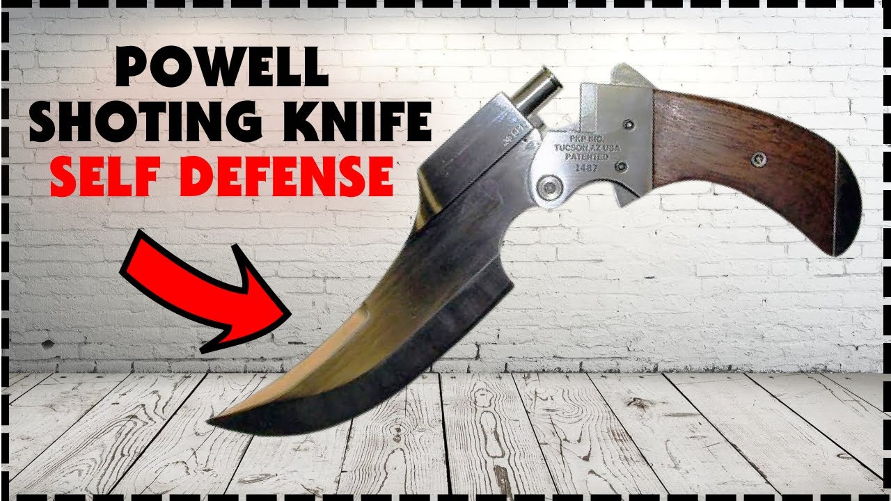 Powell Shooting Knife for Hunters and Self Defense - YouTube