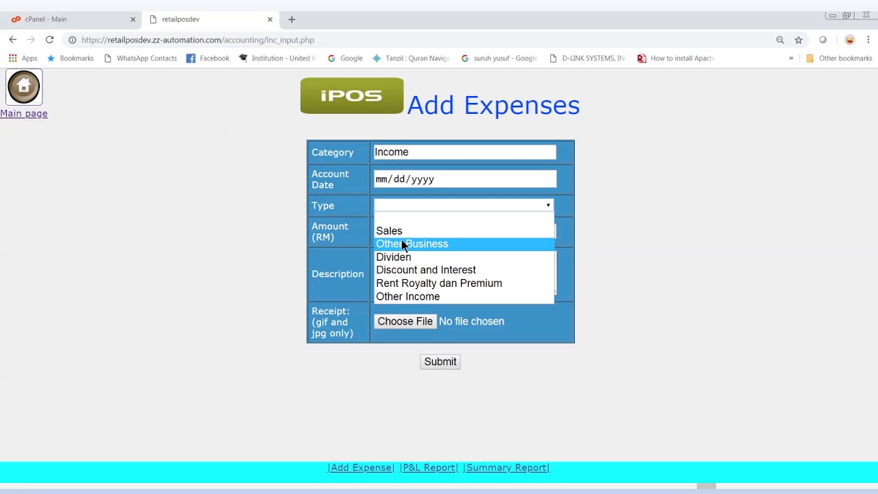 iPOS tutorial #5 - Accounting - YouTube