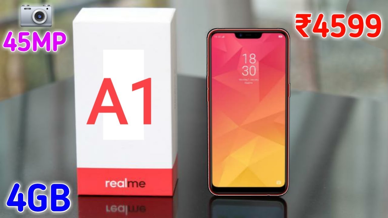Realme A1 Specification Leaks ।। Price ₹4599 ।। Camera 📷45MP ।। Ram 4GB ...