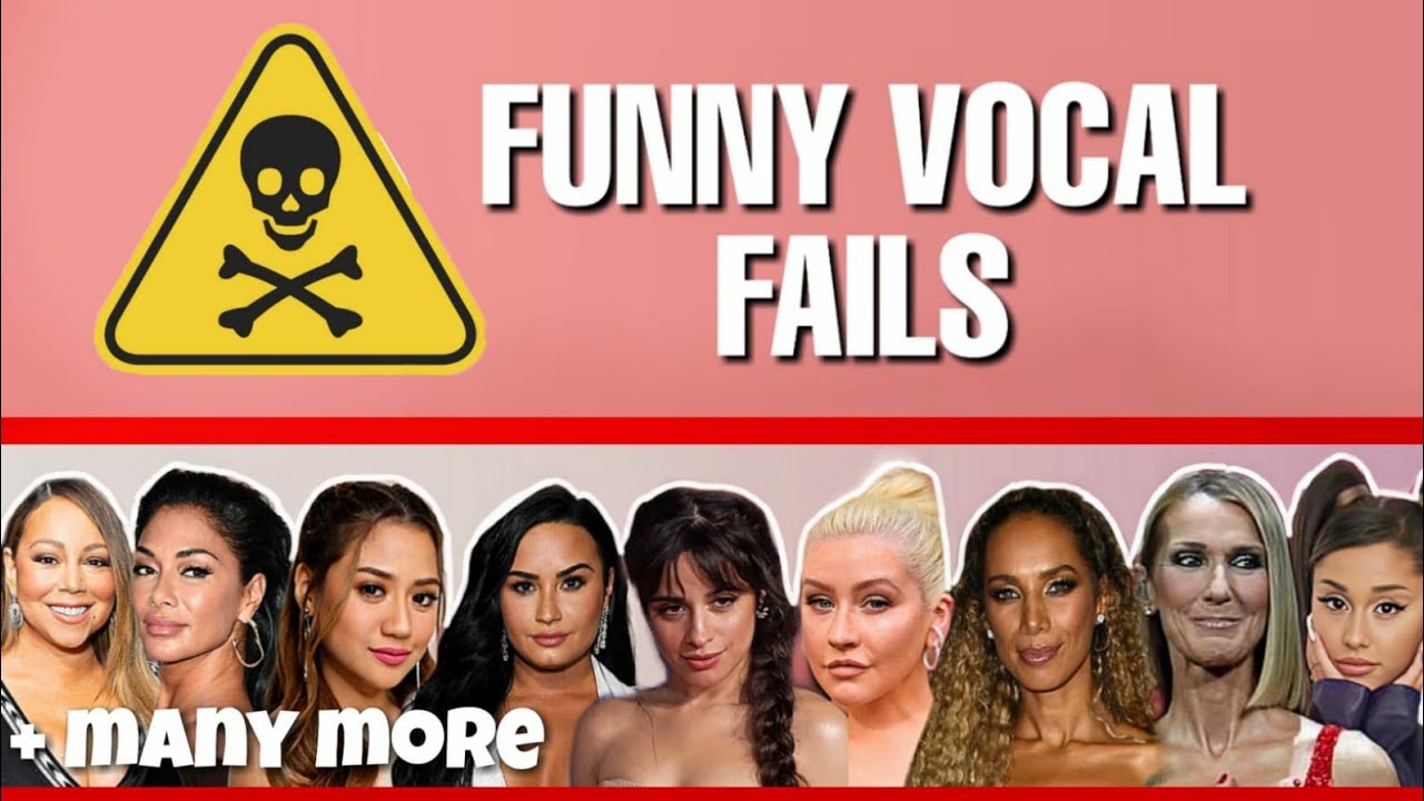 FUNNY VOCAL FAILS | FEMALE SINGERS - YouTube