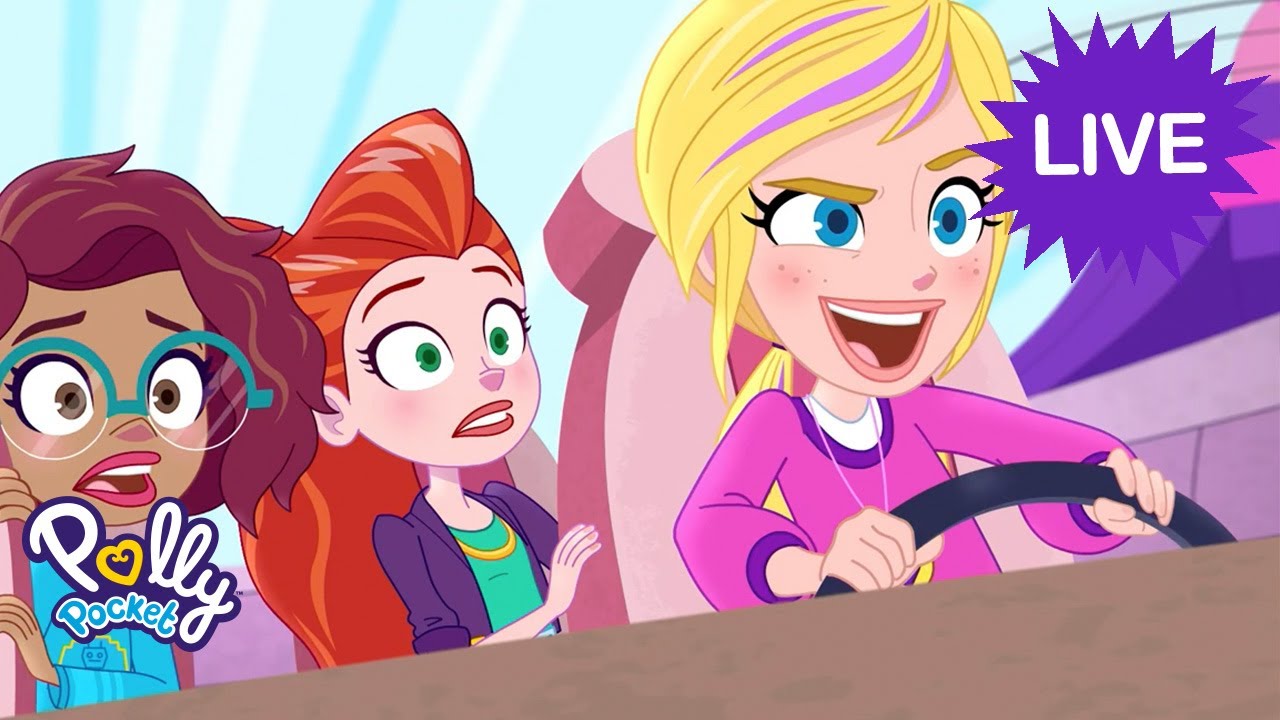 LIVE 🔴💖 The COOLEST ADVENTURES Marathon with Polly & Friends!🌈🌸 | Polly ...