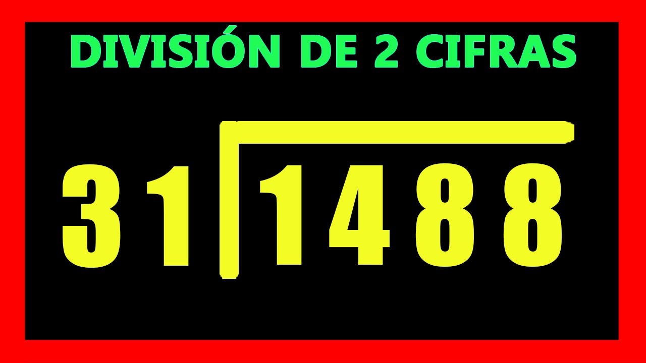  Divisiones De 2 Cifras Afuera Y 4 Adentro YouTube