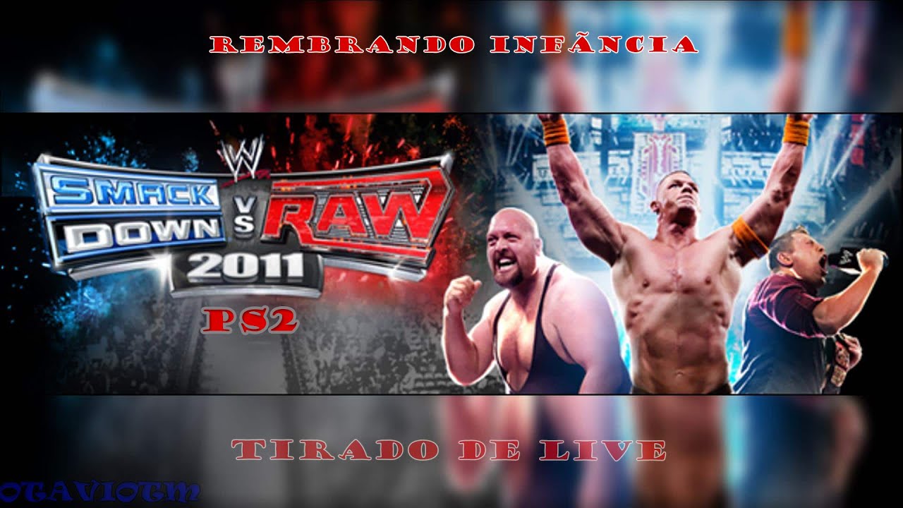 WWE SmackDown vs. Raw 2011 - PS2 (Relembrando Infância)