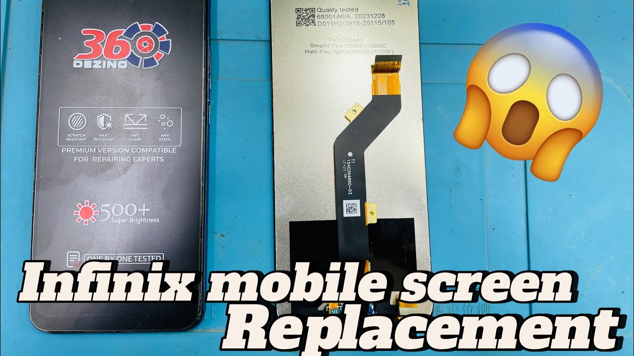 Android phone screen replacement 😱 || Infinix mobile phone screen ...