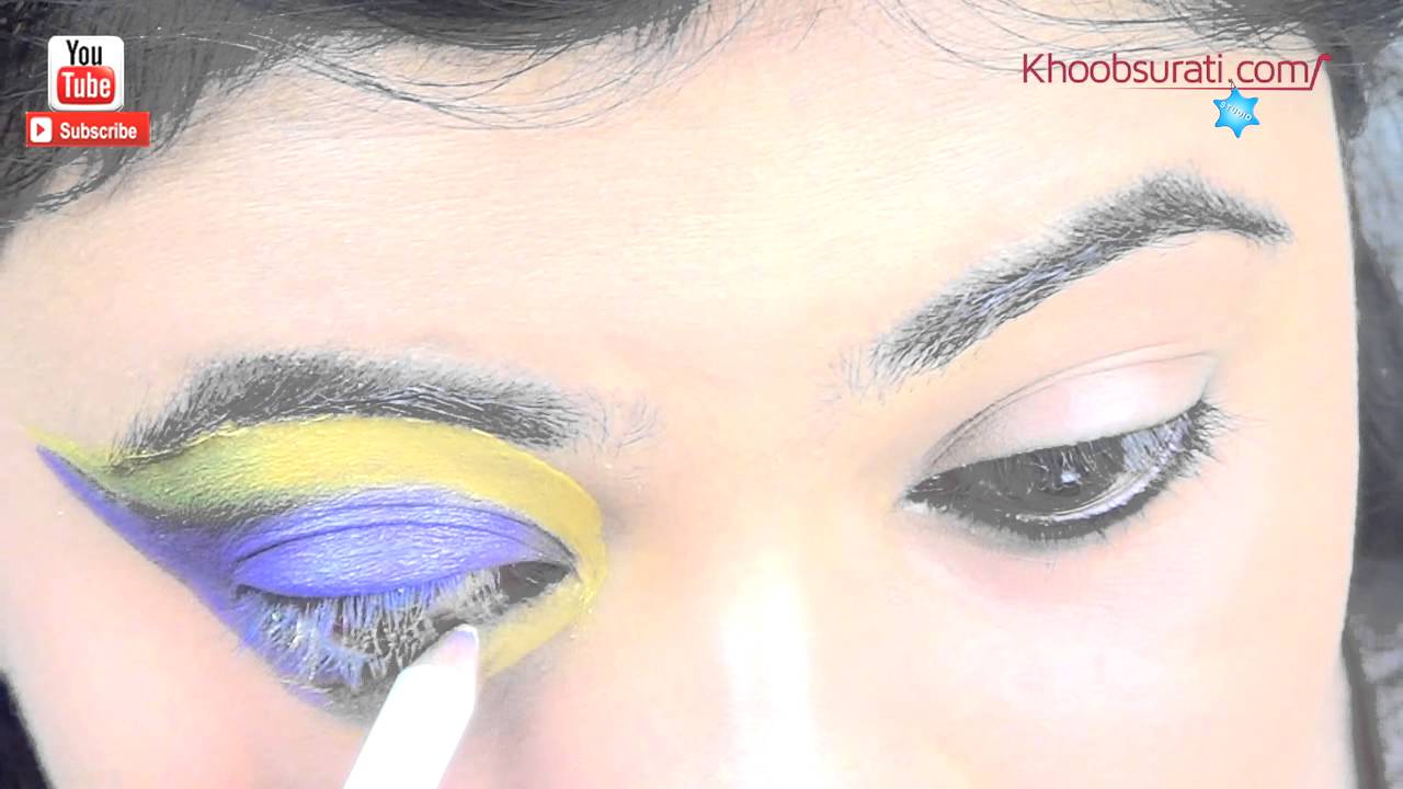Bold n Bright Ramp Inspired Eye Makeup Tutorial By Khoobsurati.com ...