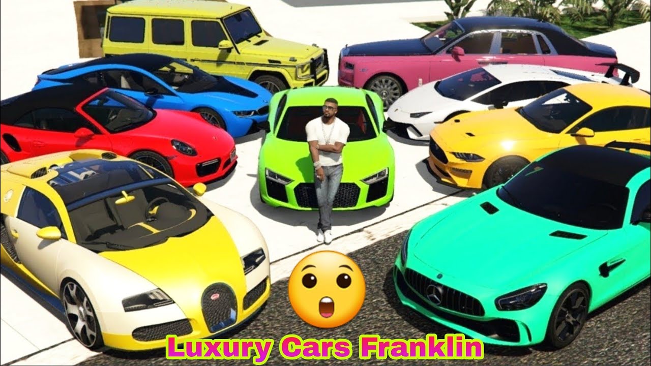 GTA 5 - Stealing Luxury Cars With Franklin | Drag Racing | Zaved Gamerz ...