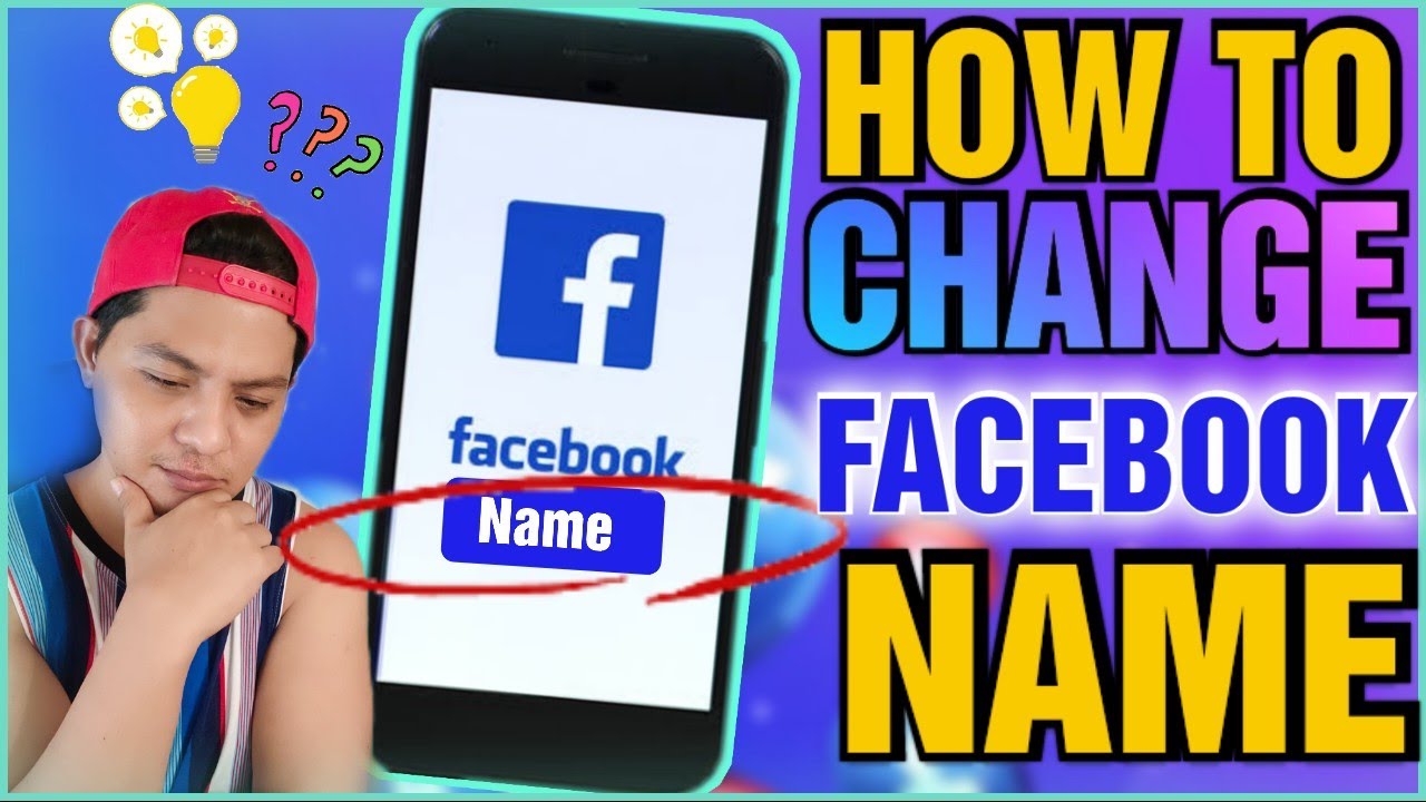 HOW TO CHANGE FACEBOOK NAME | Paano magpalit ng name sa Facebook - YouTube