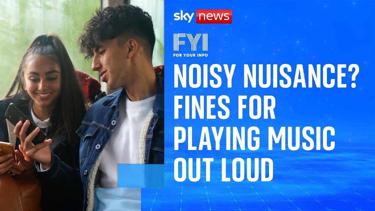 FYI: Fines for playing music too loud - YouTube