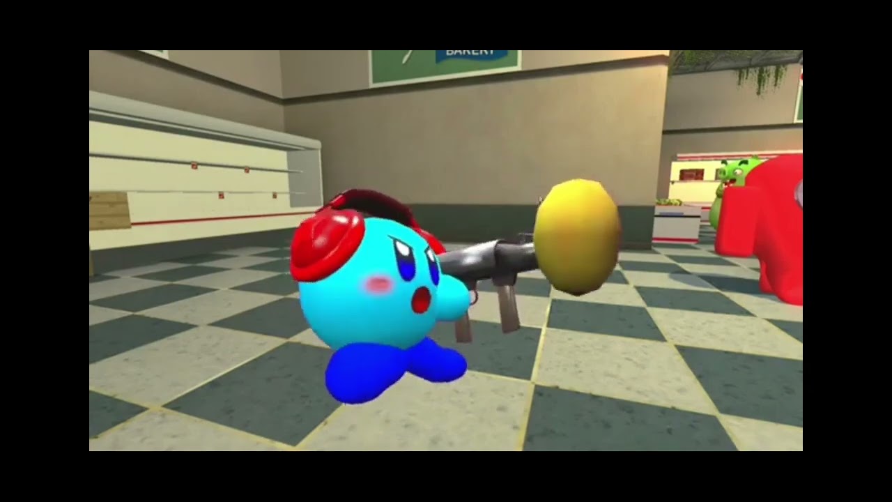 Kirby Animation: Mad8Warrior Hit Shrek - YouTube