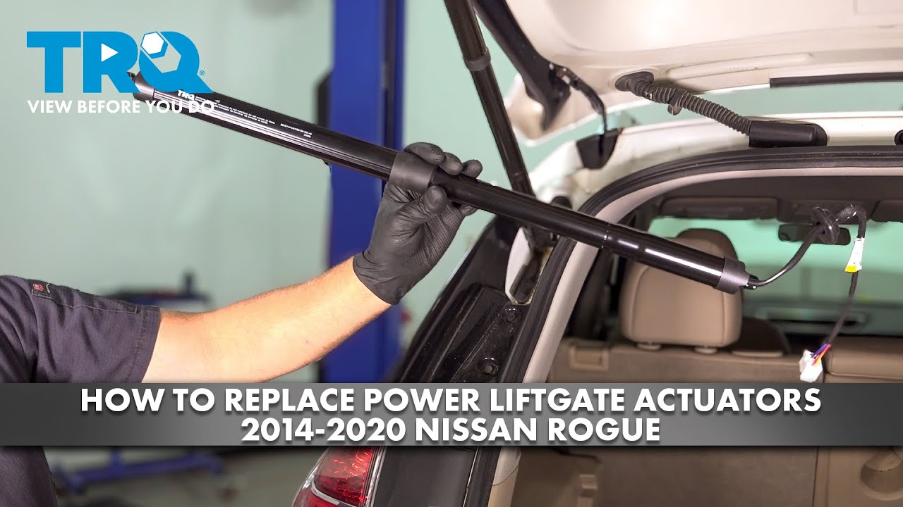 How to Replace Power Liftgate Actuators 2014-2020 Nissan Rogue - YouTube