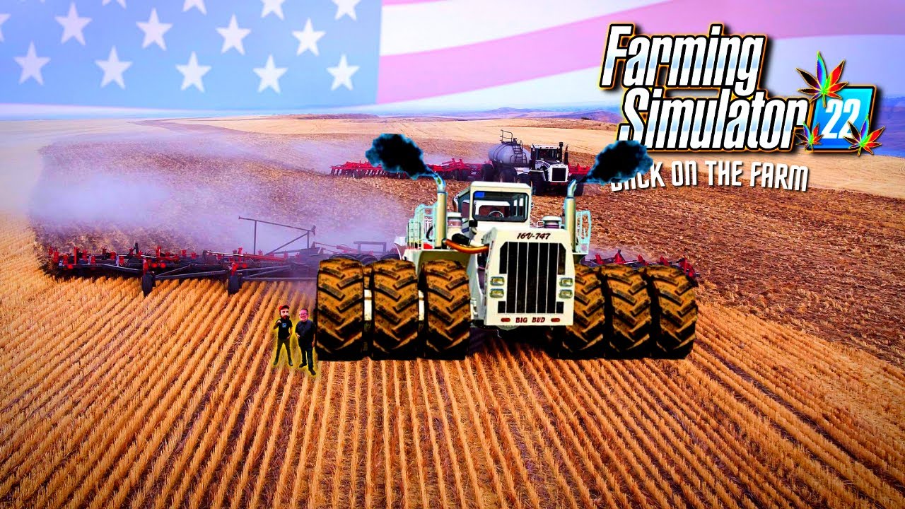 "The Biggest Tractor" In FS22 Gets Put To Work: - Farming Simulator 22 ...