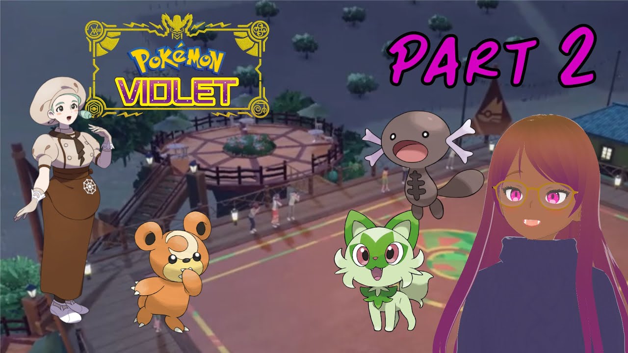Pokemon Violet Part 2: My craziest gym battle ever!! (and finally ...