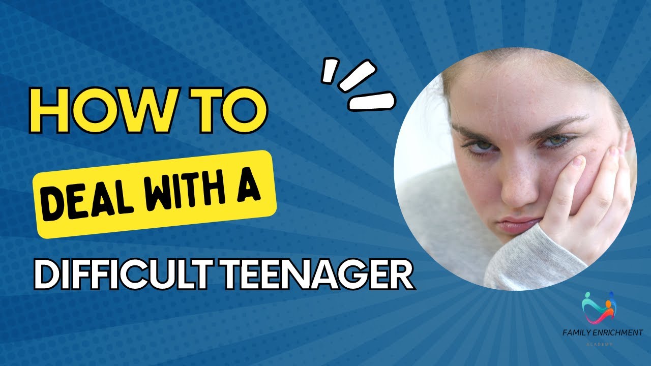 How to deal with a difficult teenager - (Control to Compassion) - YouTube