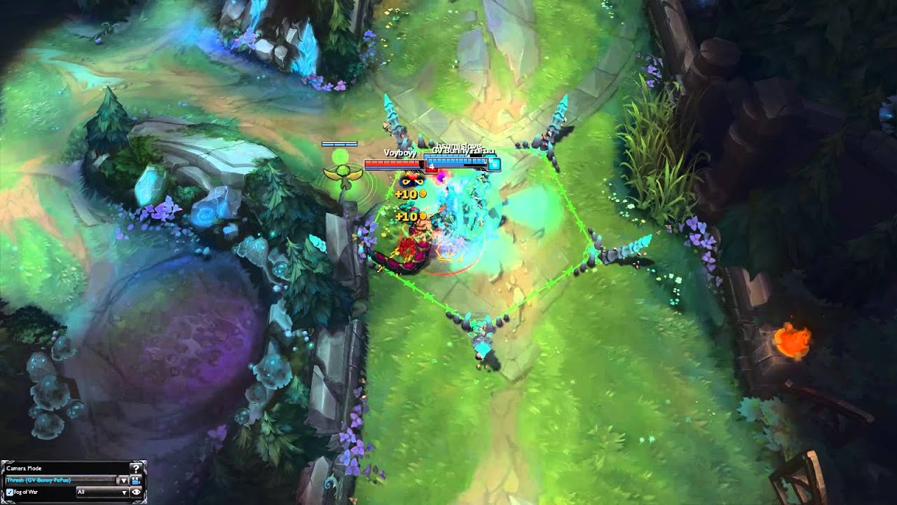 Bunny Fufu and Gosu Duo - League of Legends Thresh & Draven - YouTube