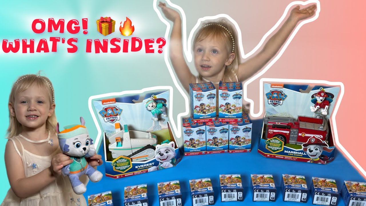 OPENING PAW PATROL SURPRISES! 🚀🧸 PAW Patrol Surprise Eggs Unboxing! Fun ...