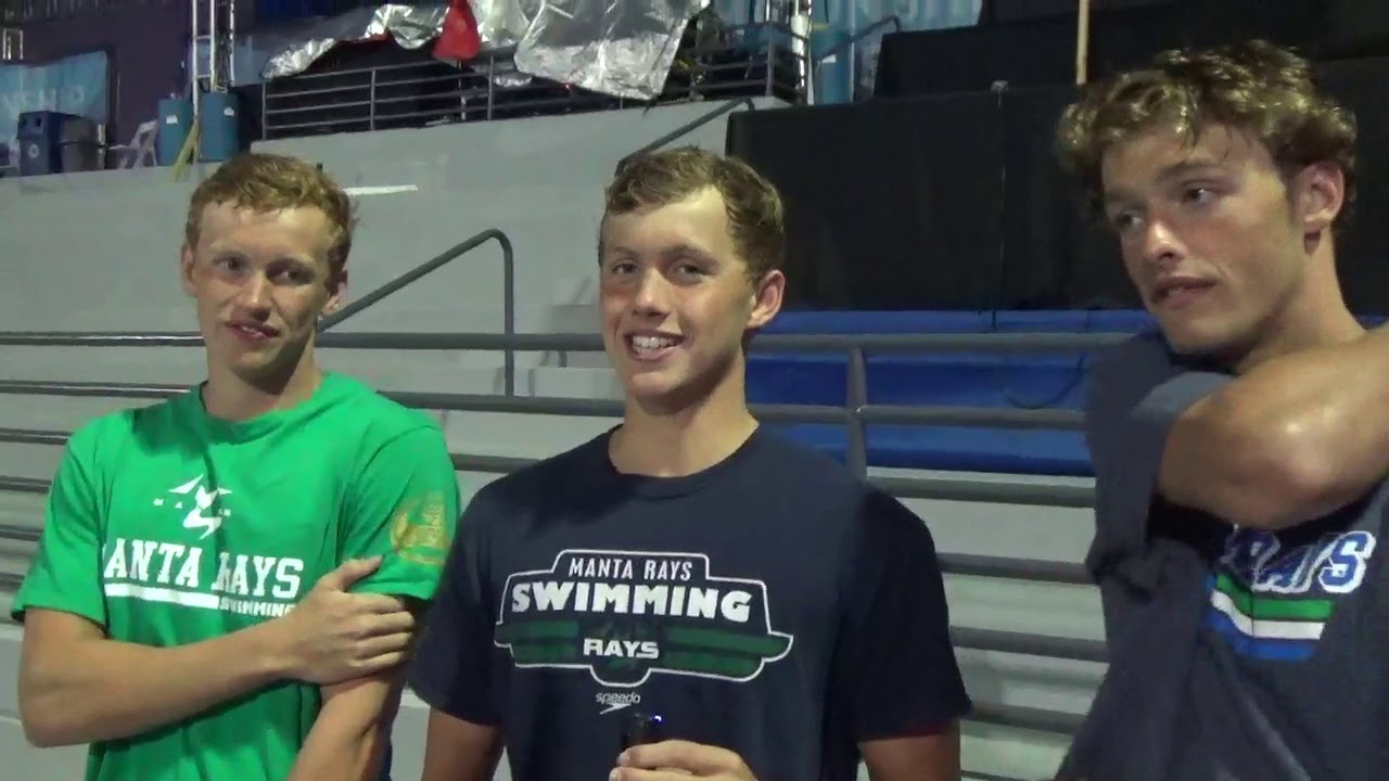 Jake & Carson Foster, Adam Chaney, Speedo Junior Nationals - YouTube