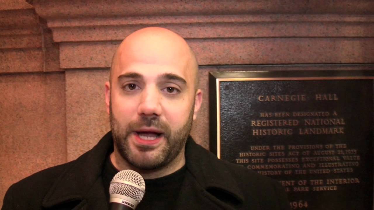 Paul Virzi after opening for Bill Burr at Carnegie Hall 11/11/2011 ...