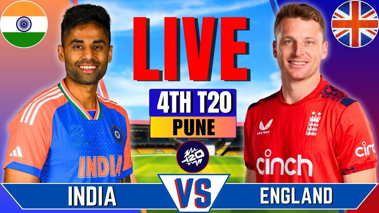 India vs England, 4th T20 Match Live | IND vs ENG Live Match | Live ...