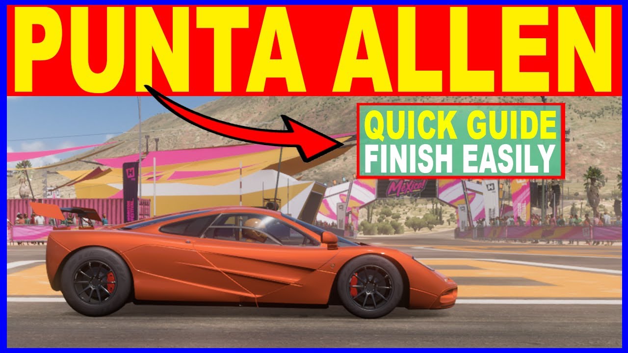 Forza Horizon 5 Speed Zone Punta Allen Festival Playlist Series 6 ...