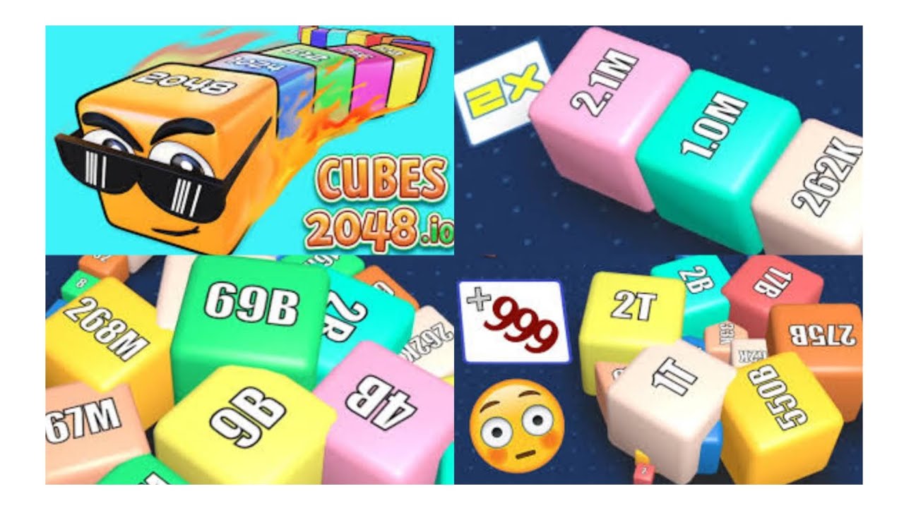 9B score in cubes 2048.io #highestscore #worldrecord #addictive #cubes ...