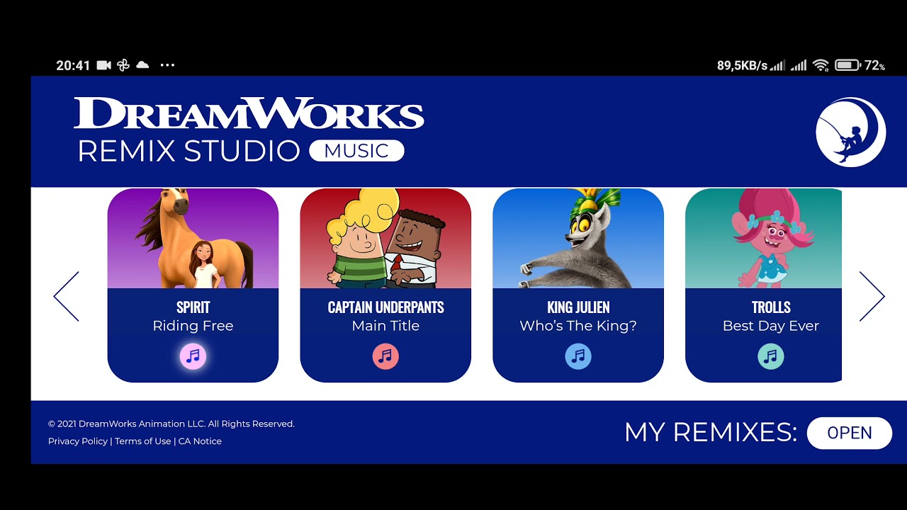 DreamWorks Remix Studio - Todas las canciones mencionadas de DreamWorks ...