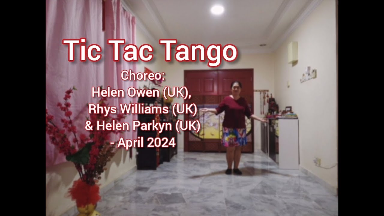 Tic Tac Tango - Line Dance (Helen Owen (UK), Rhys Williams (UK) & Helen ...