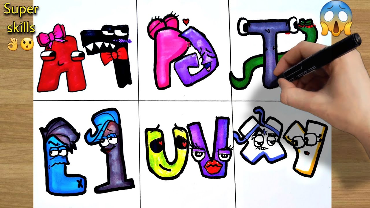 Drawing Alphabet Lore Love Couples Afpjtsl1uvxy Youtube