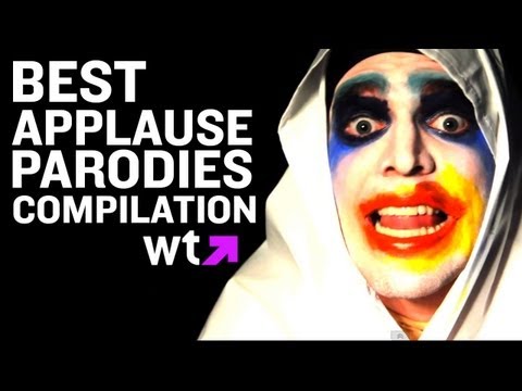 Lady Gaga Applause Parody Compilation
