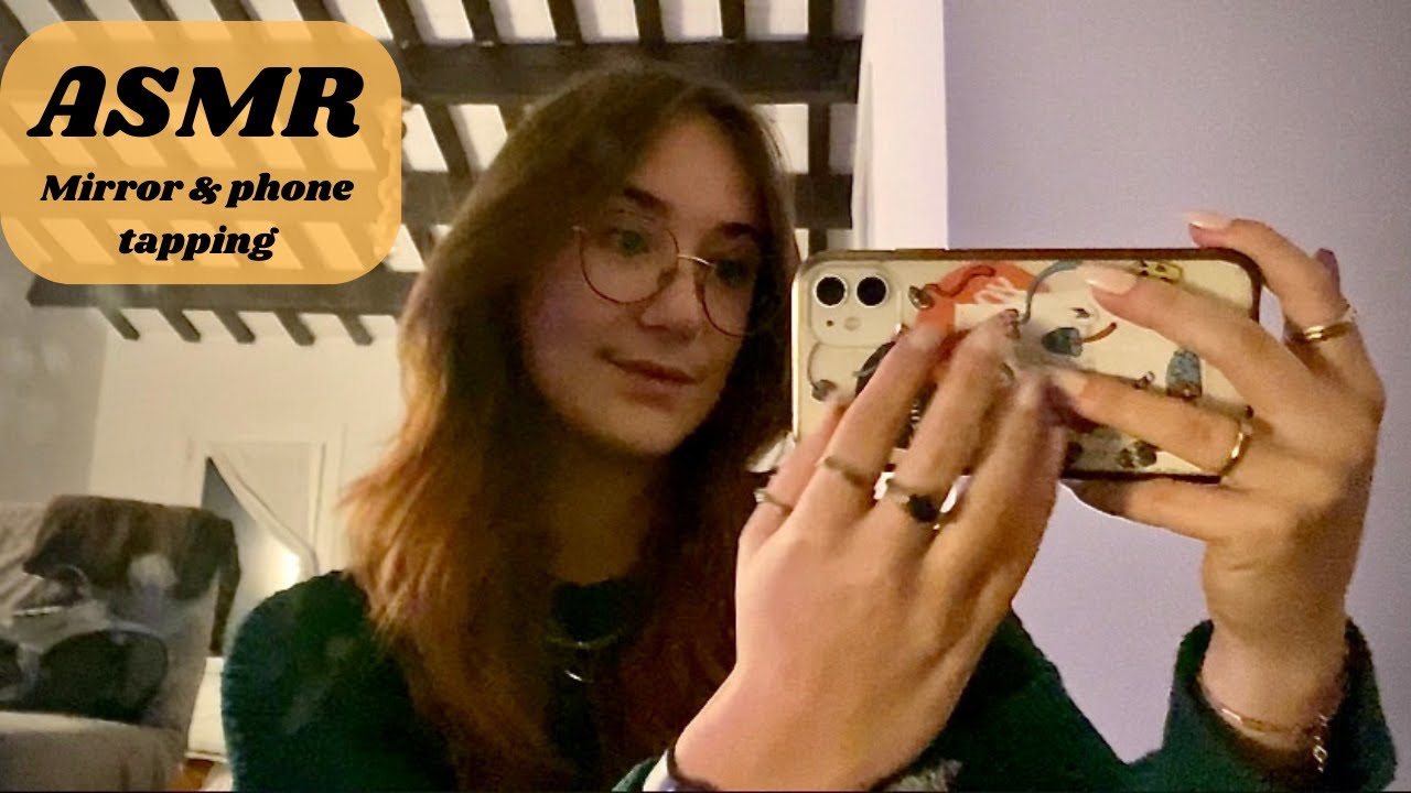 ASMR Mirror & phone tapping || LoFi , No Talking || - YouTube