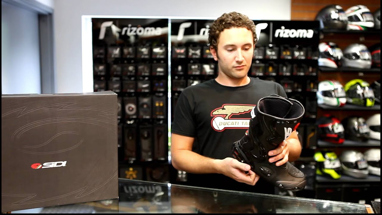 SIDI Cobra Air Motorcycle Boot - YouTube