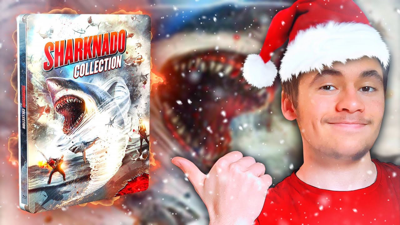 DÉCOUVREZ LE MERVEILLEUX STEELBOOK SHARKNADO COLLECTION ! - YouTube