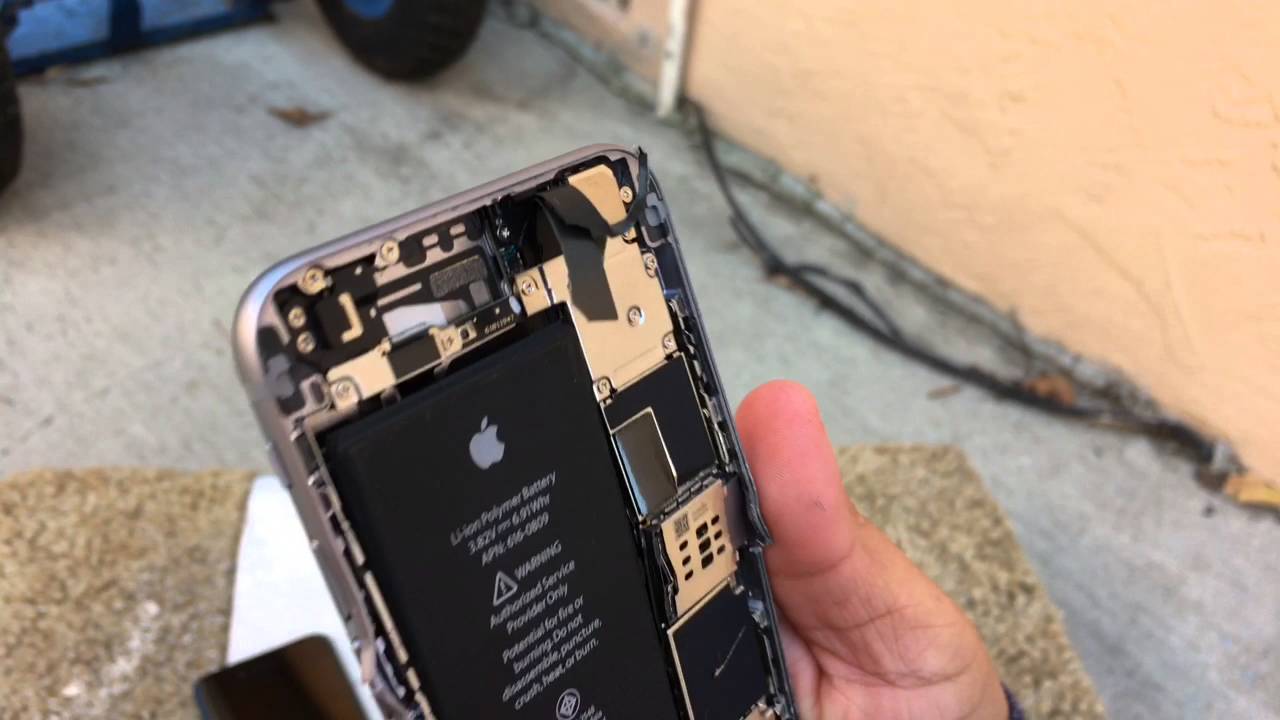 What's Inside An IPhone 6??? - YouTube