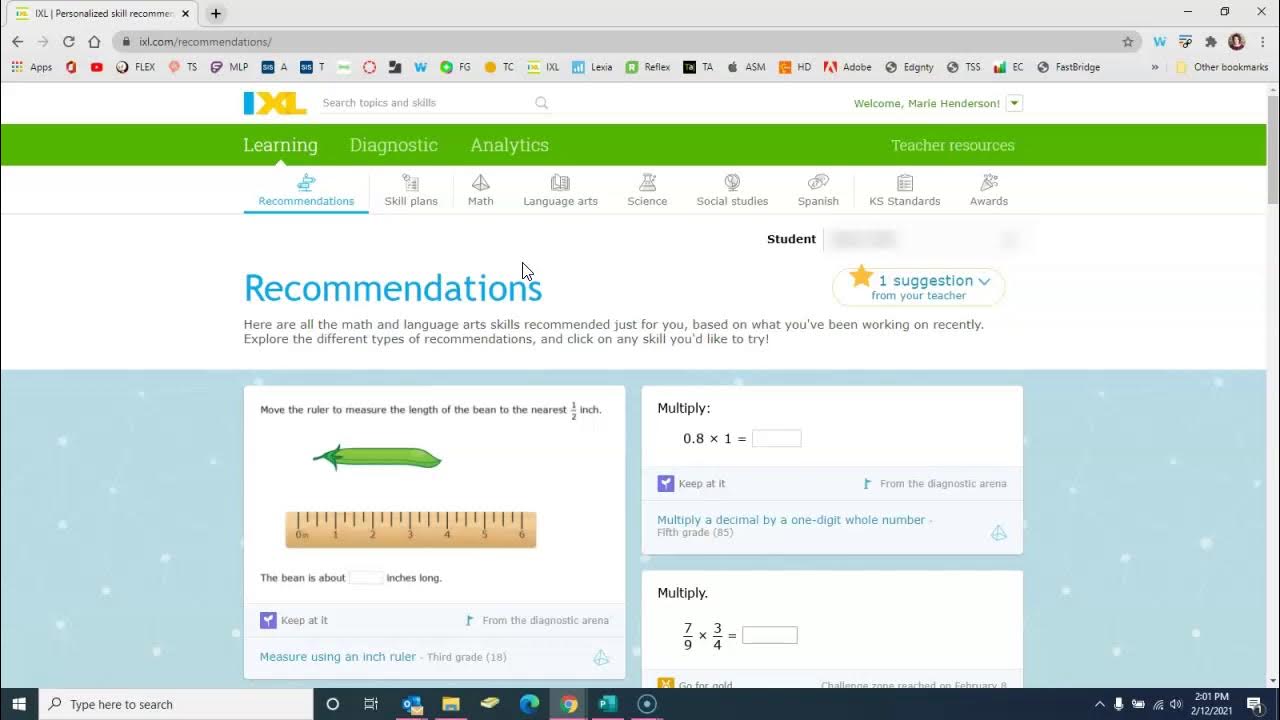 IXL Teacher Dashboard Navigation - YouTube